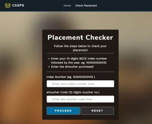 Checking 2020 School Placement Status the easy way