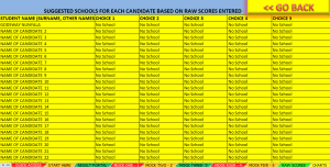 Easy 2021 BECE School Selection With GEN BECE Scho Placement Pack