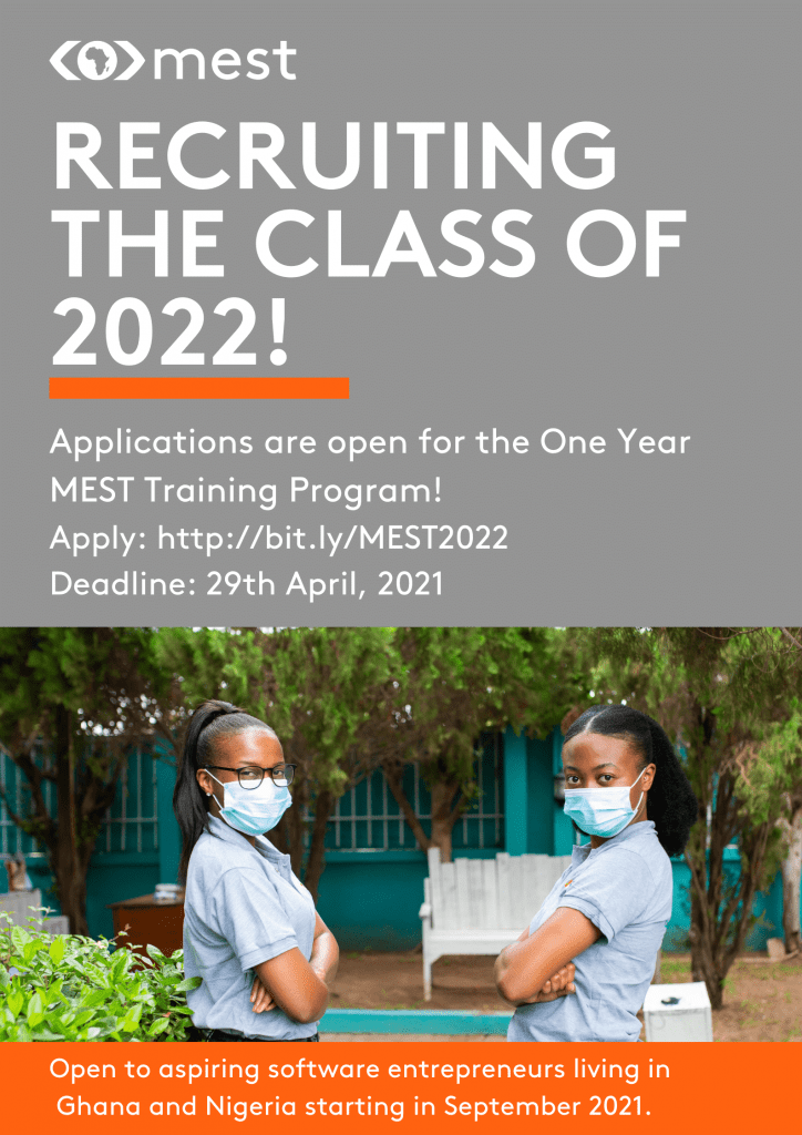 Young Aspiring Tech Entrepreneur Training Program in Africa