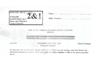 2022 BECE English Language Top Questions for September Revisions
