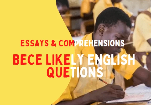 Solve Our 2022 BECE English Language Questions Before WAEC