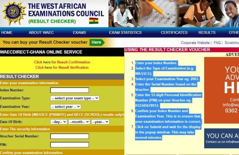 2022 WASSCE Results: Where And How To Buy Results Checker?