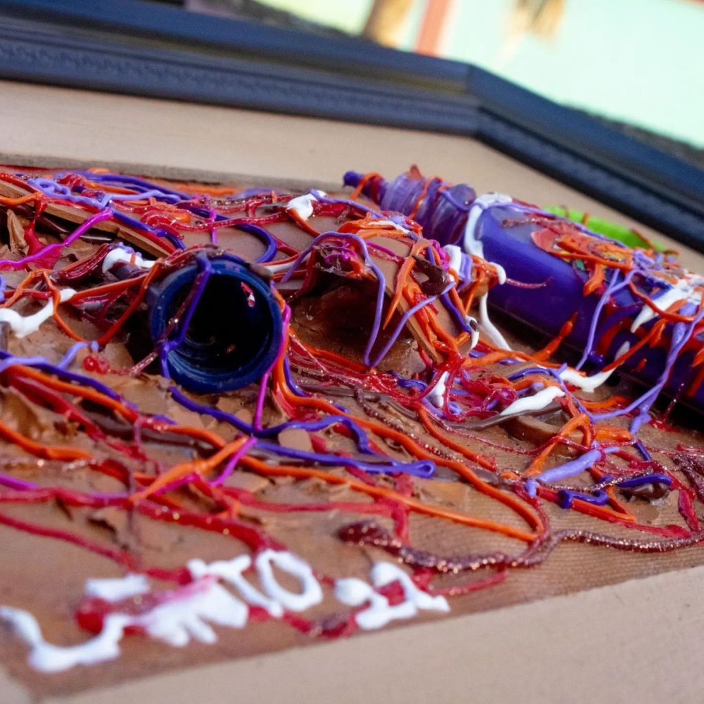 Lanto Azasime, Ghana's best artist, uses discarded materials for art