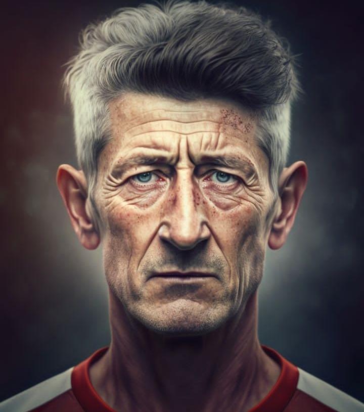 How some great soccer stars will look when they are old