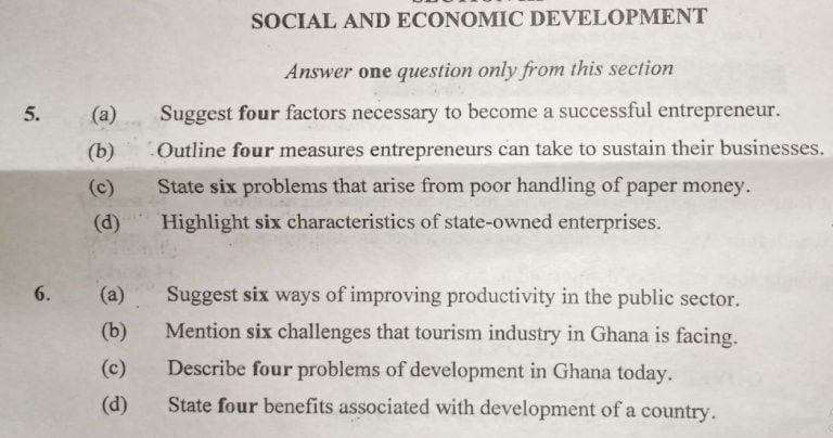 Social Studies questions for revision(part 2)