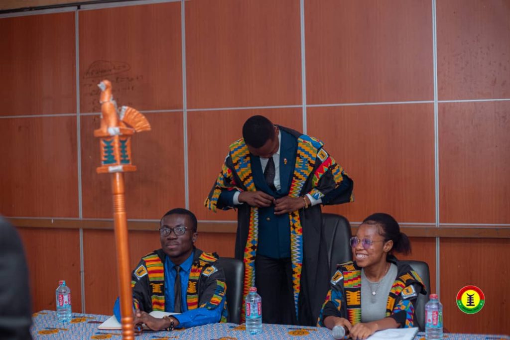 UPSA Students Parliament House Inaugurates 12th Parliament