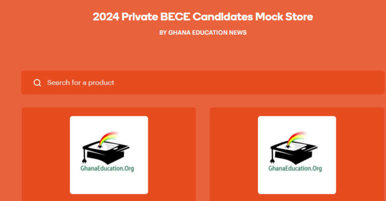 2024 Private BECE Candidates Mock Questions and Answers