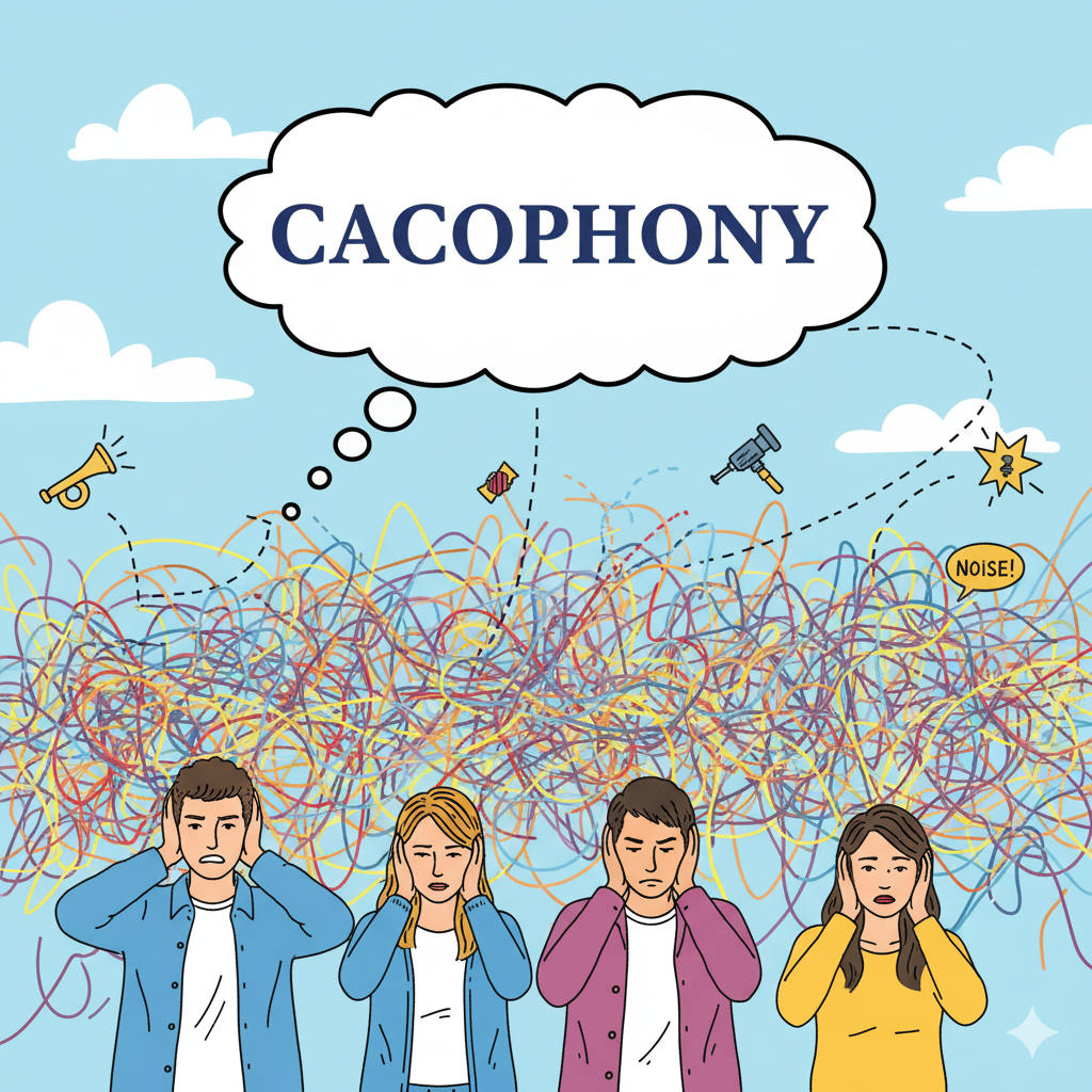 Word of the Day: Cacophony – Cutting Through the Noise in a Loud World